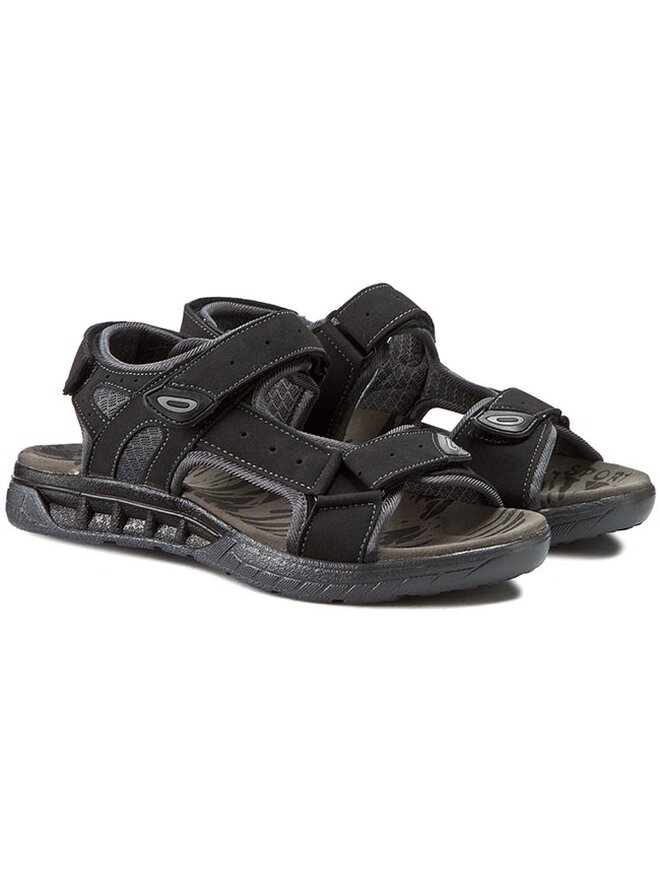 Sandalen Gino Lanetti MSSL-04 Schwarz | eschuhe.de