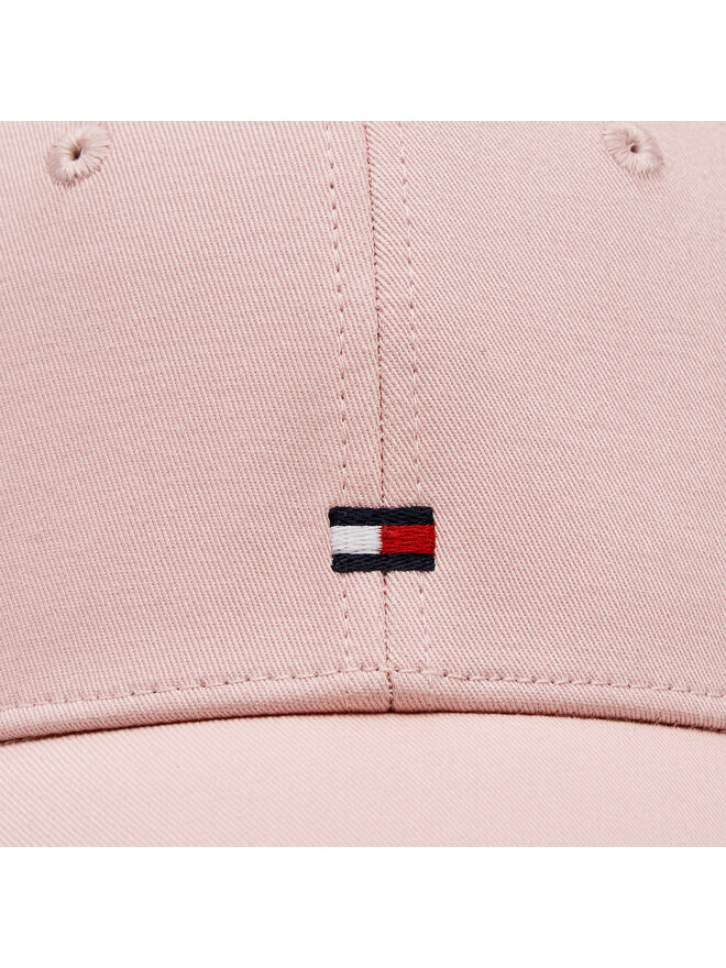 Cap Tommy Hilfiger Essential Flag Cap AW0AW15785 Rosa | eschuhe.de