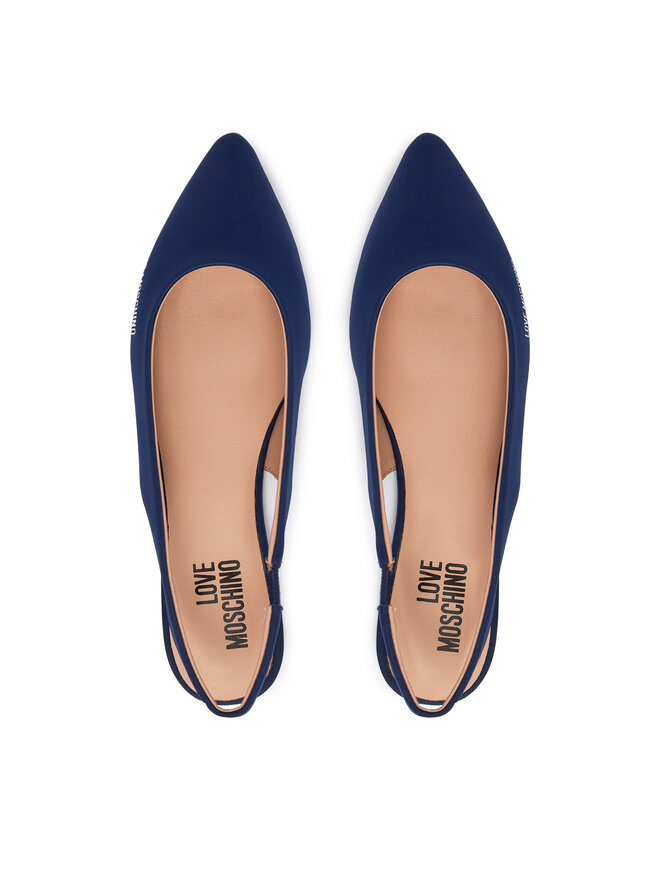 Balerini LOVE MOSCHINO JA11021G1OIM0750 Bleumarin | epantofi.ro