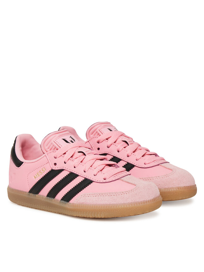 Fußballschuhe adidas Samba Messi Indoor JR0424 Rosa | eschuhe.de