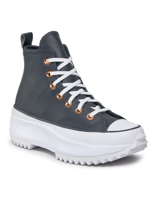 Sneakers Converse Run Star Hike Platform Metallic & Leather A04183C ...