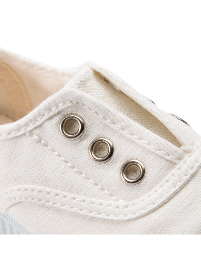 Sneakers aus Stoff Cienta 70997 Weiß | eschuhe.de