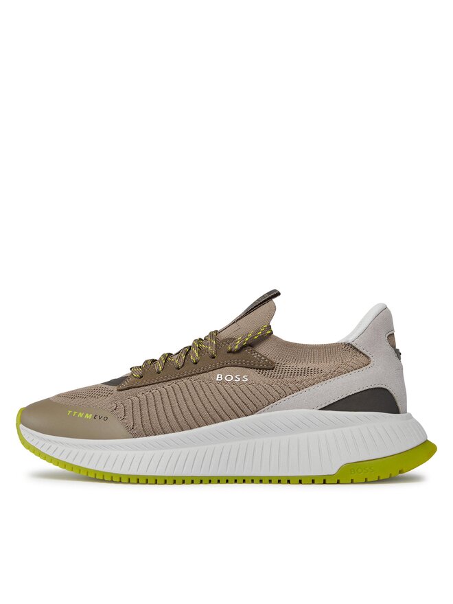Sneakers Boss Ttnm Evo Slon 50498904 10232616 01 Verde | epantofi.ro