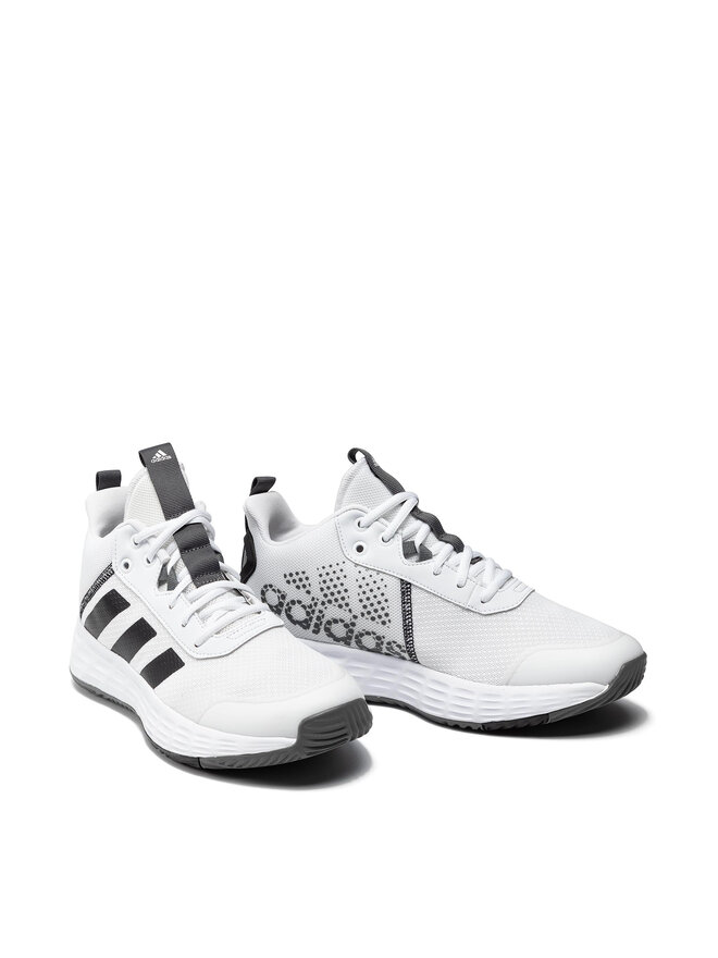 Sneakersy adidas Ownthegame 2.0 H00469 Biały | eobuwie.com.pl