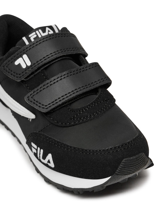 Sneakersy Fila Orbit Revolution Velcro Kids FFK0225.80010 Czarny ...