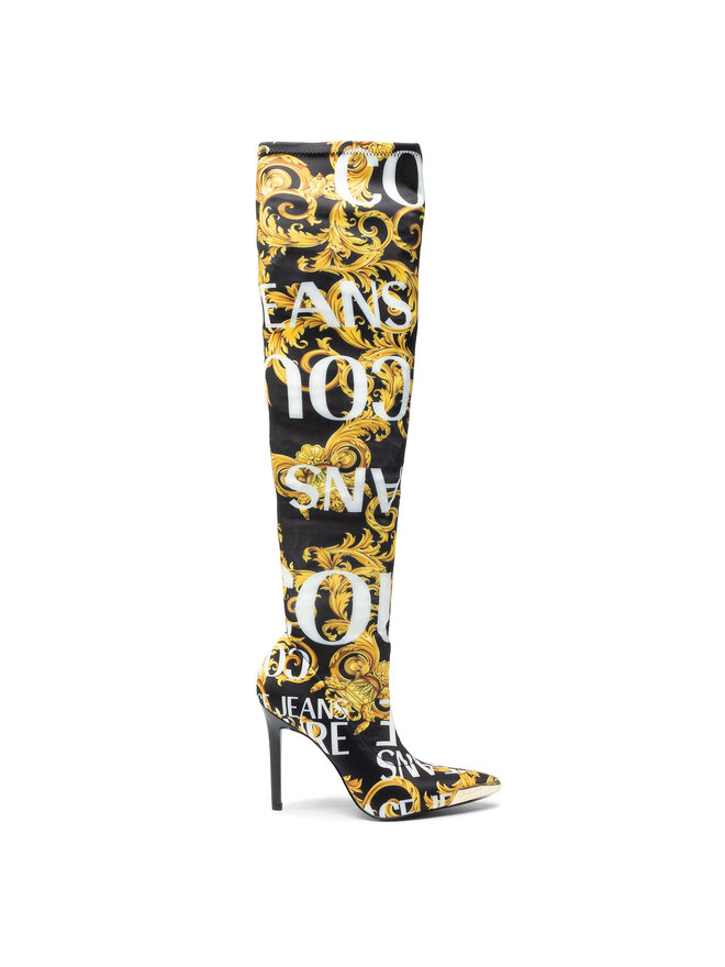 Botas mosqueteras Versace Jeans Couture EOVUBS05 Negro | zapatos.es