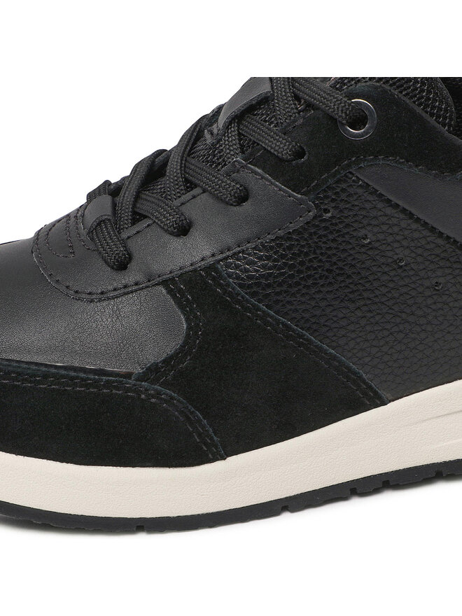 Sneakers Geox D Bulmya A D25NQA 05422 C9999 Schwarz | eschuhe.de