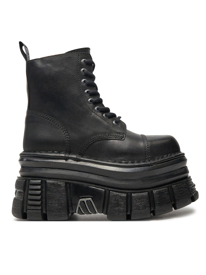Botas de combate NEW ROCK M-MILI083C-S60 Negro | zapatos.es