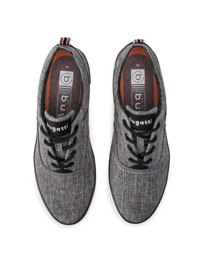 Sneakers aus Stoff Bugatti 321-50204-6900-1500 Grau | eschuhe.de