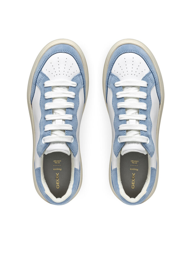 Sneakers Geox D Spherica Ec4.1 D55TCA 08522 C0270 Weiß | eschuhe.de