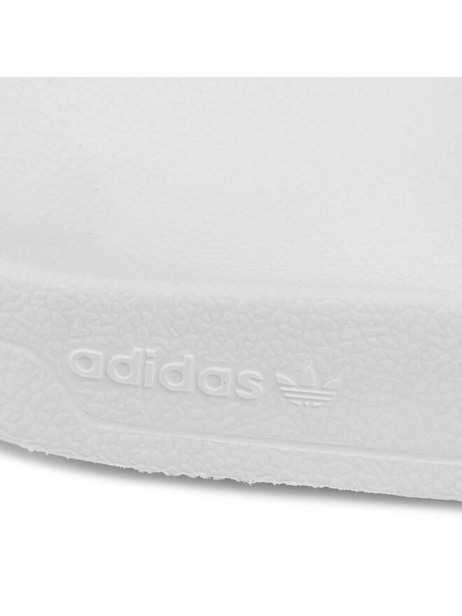 Pantoletten adidas adilette Lite J EG8272 Weiß | eschuhe.de