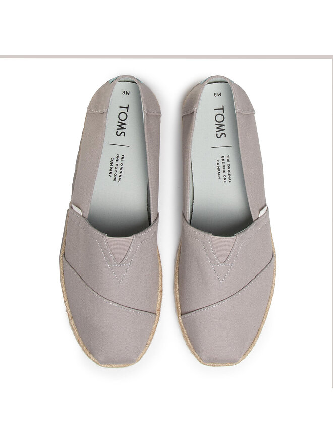 Espadrilles Toms Classic 10015004 Grau | eschuhe.de
