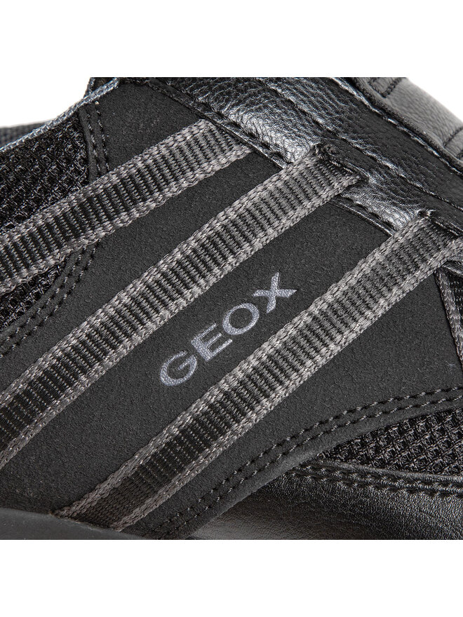 Sneakers Geox U Ravex D U023FD 0BC14 C9999 Schwarz | eschuhe.de