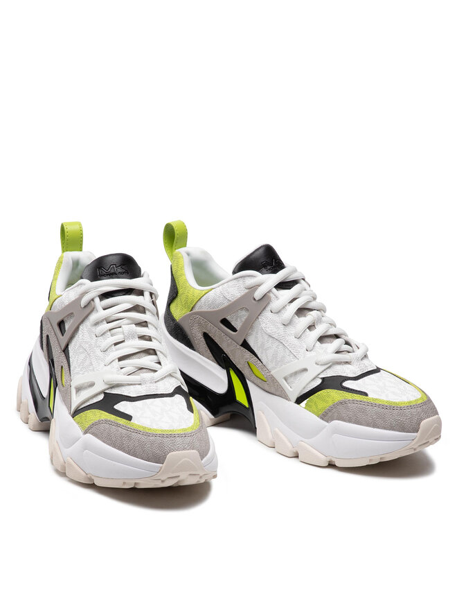 Sneakersy MICHAEL Michael Kors Nick 42S2PEFS3B Szary | eobuwie.com.pl