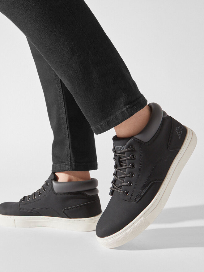 Ghete Kappa Logo Finegan 381H82W Negru | epantofi.ro