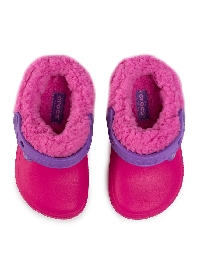 Hausschuhe Crocs Classic Blitzen III Clog K 204655 Rosa | eschuhe.de