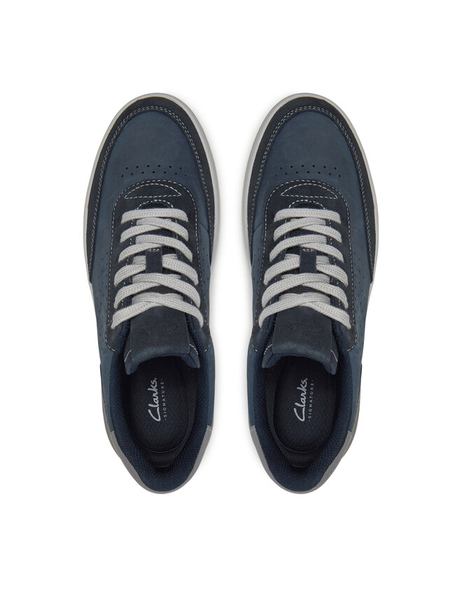 Sneakers Clarks Courtlite Run 26176724 Dunkelblau | eschuhe.de