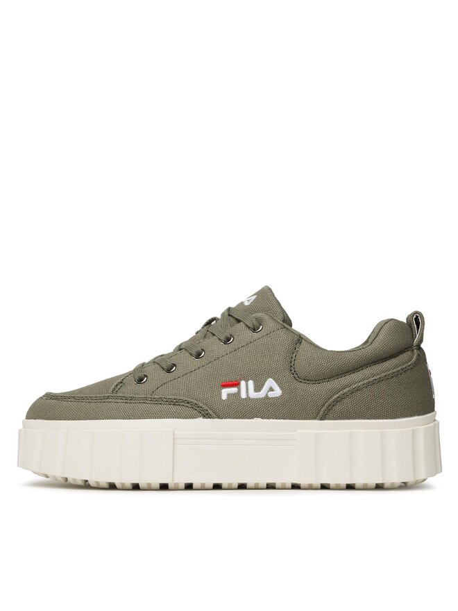 Sneakers Fila Sandblast C Wmn FFW0062.60014 Khakifarben | eschuhe.de