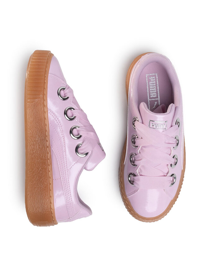 Sneakers Puma Basket Platform Kiss Anodized Jr 366822 03 Rosa | eschuhe.de
