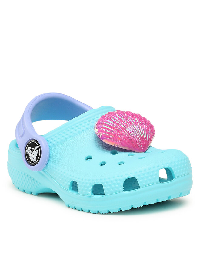 Pantoletten Crocs Crocs Classic I Am Mermaid Clog T 208652 Blau ...