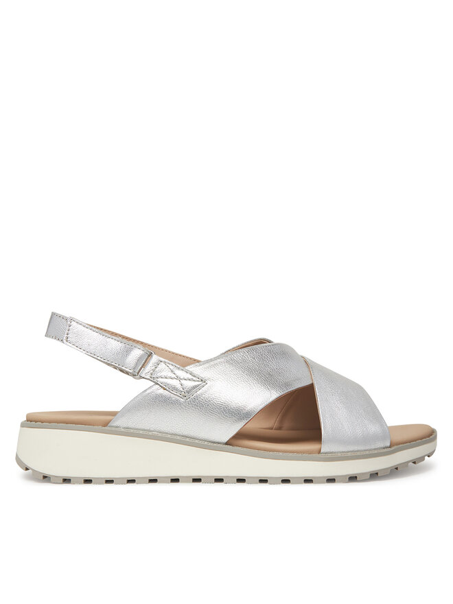 Sandały Caprice 9-28703-42 Srebrny | eobuwie.com.pl