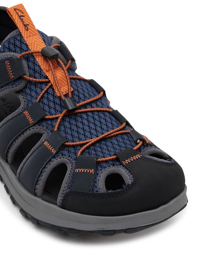 Sandały Clarks ATL Trek Wave 26181516 Granatowy | eobuwie.com.pl
