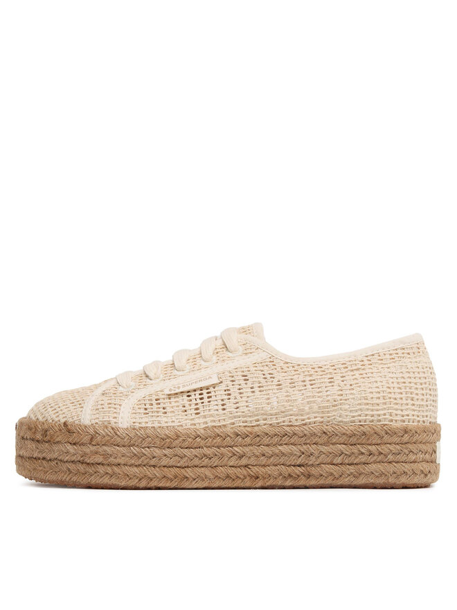 Espadrilles Superga 2730 Rope Organc Macrame Beige | eschuhe.de