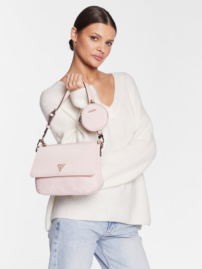 Handtasche Guess Eco Gemma (EYG) HWEYG8 39518 Rosa | eschuhe.de