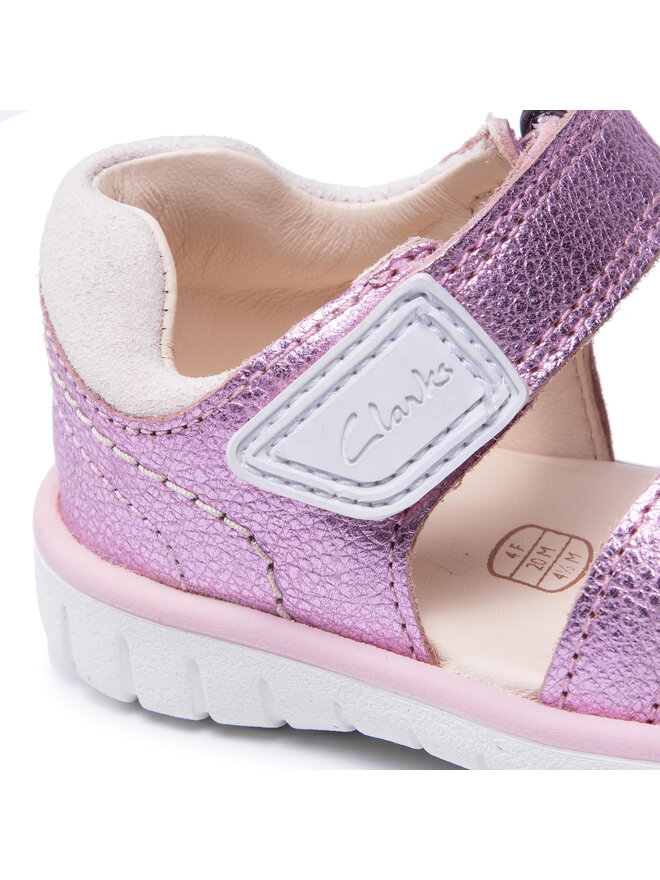 Sandały Clarks Roam Surf T 261580296 Różowy | eobuwie.com.pl