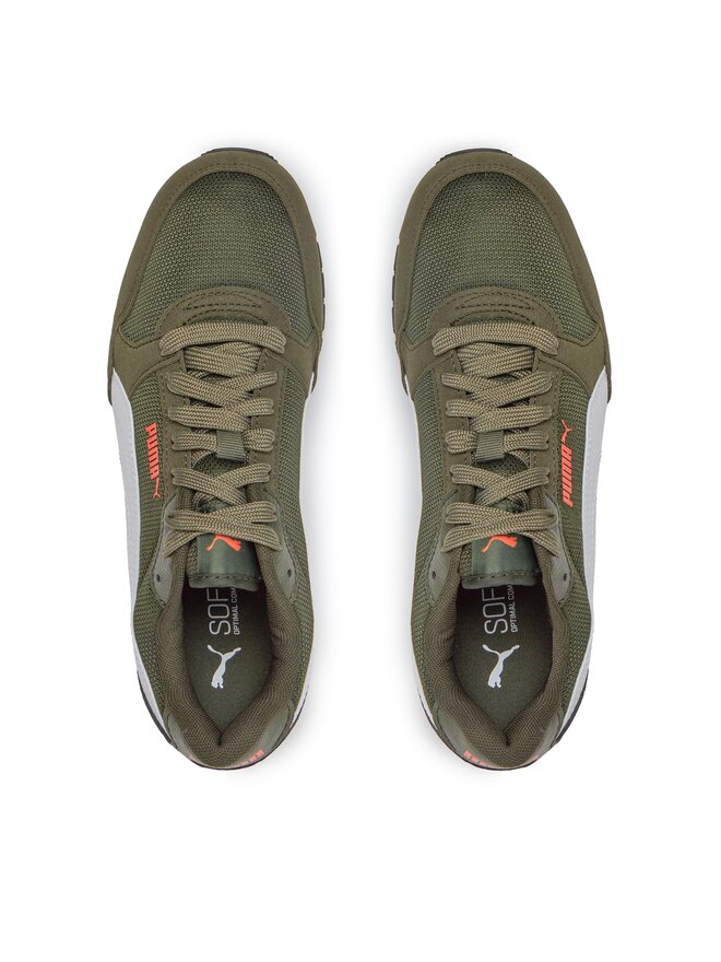 Zapatillas Puma ST Runner V3 Mesh Jr 385510 15 Verde | zapatos.es