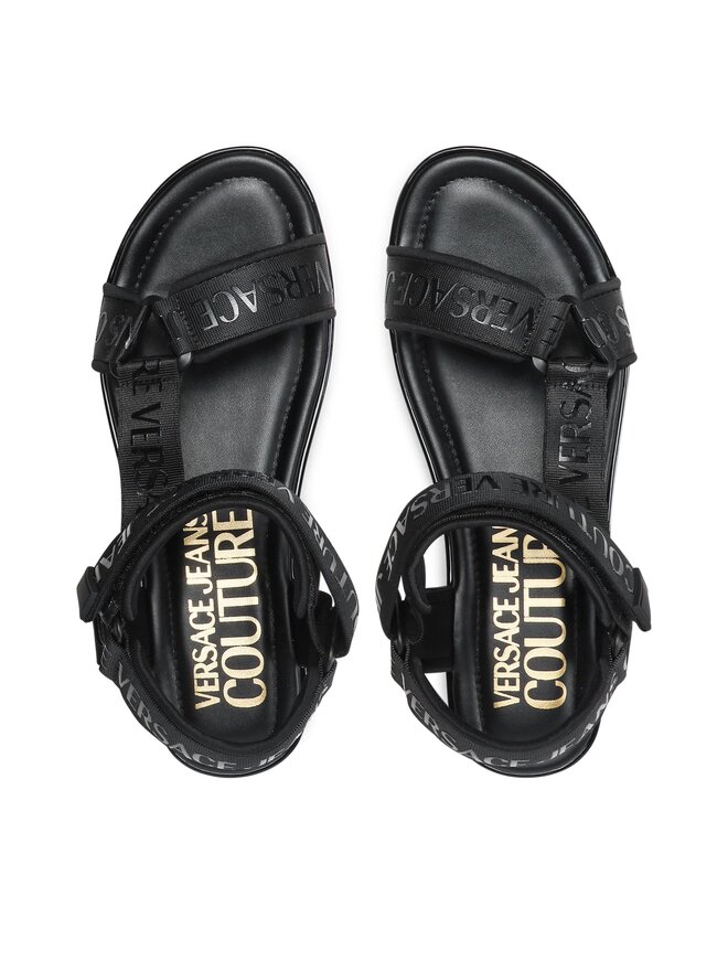 Sandalen Versace Jeans Couture 74VA3S05 Schwarz | eschuhe.de