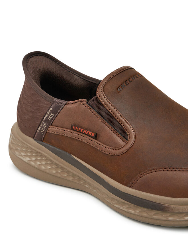 Κλειστά παπούτσια Skechers Slade 205237 Καφέ | epapoutsia.gr