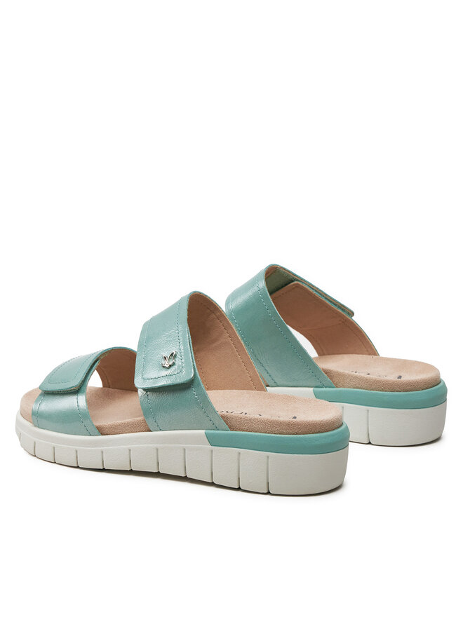 Klapki Caprice 9-27200-42 Turkusowy | eobuwie.com.pl