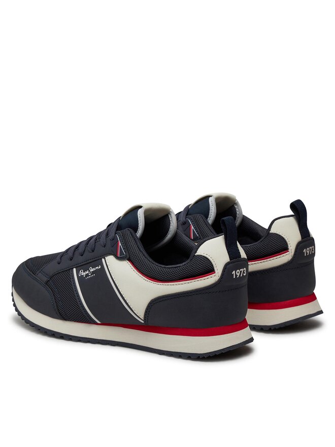 Sneakers Pepe Jeans Dublin Brand PMS40009 Dunkelblau | eschuhe.de