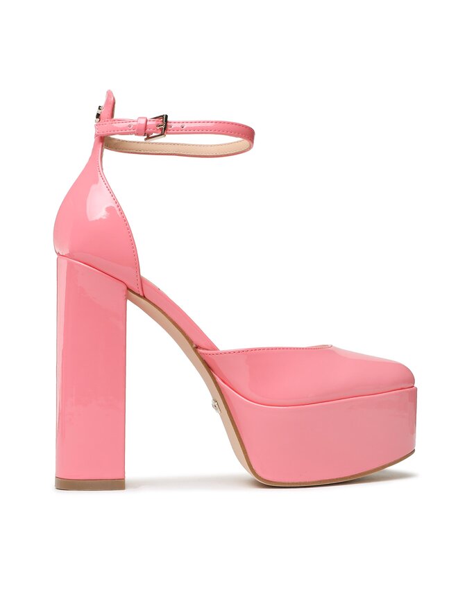 Tacones Guess Calane FL5CAL PAT03 Rosa | zapatos.es