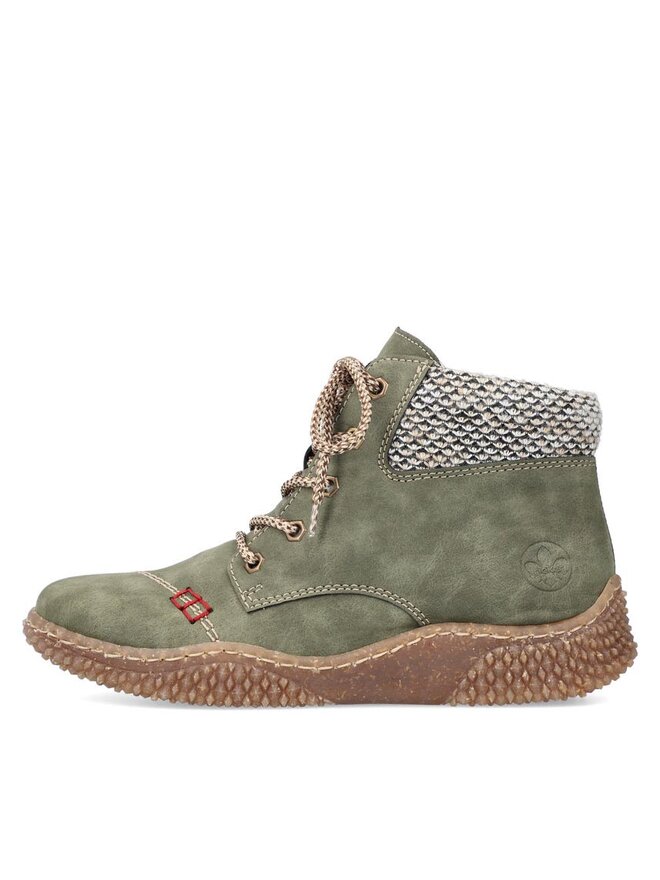 Botine Rieker Y8441-54 Verde | epantofi.ro