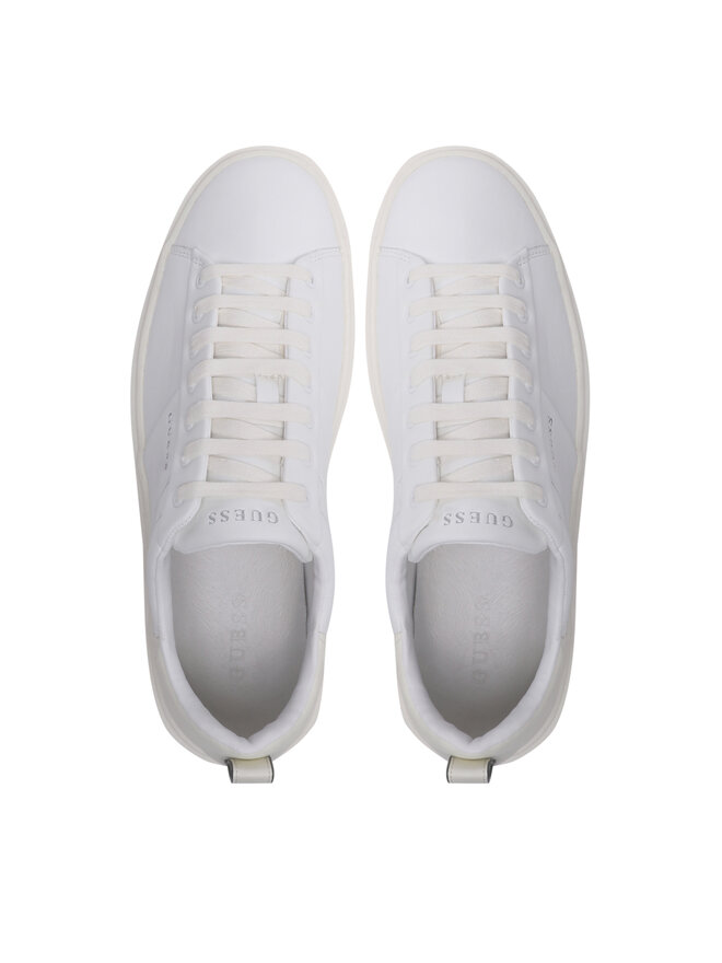 Sneakers Guess New Vice FM5NVI LEA12 Weiß | eschuhe.de