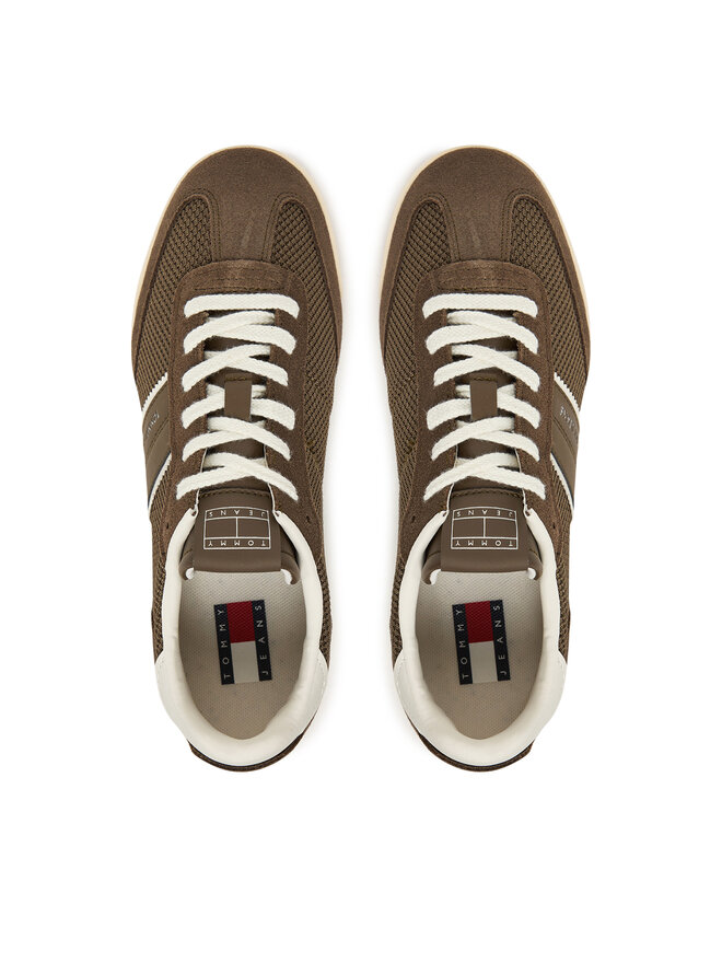 Sneakers Tommy Jeans Tjw Low Profile Runner EN0EN02862 Braun | eschuhe.de