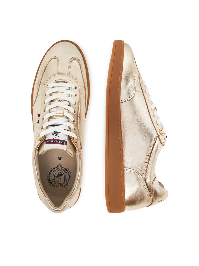 Sneakers Beverly Hills Polo Club WI44-VOUN-02 Auriu | epantofi.ro