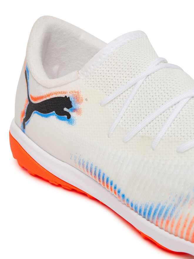 Ghete pentru fotbal Puma Future 8 Match Low Tt 108601 01 Alb | epantofi.ro