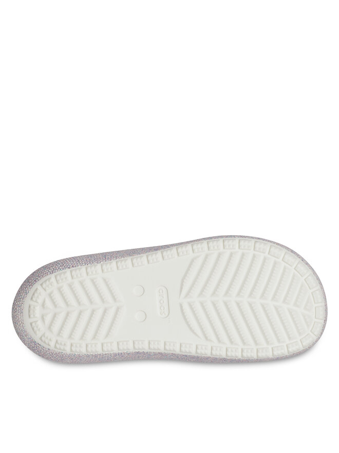 Şlapi Crocs Classic Glitter Sandal V2 Kids Mystic 209705 Colorat ...