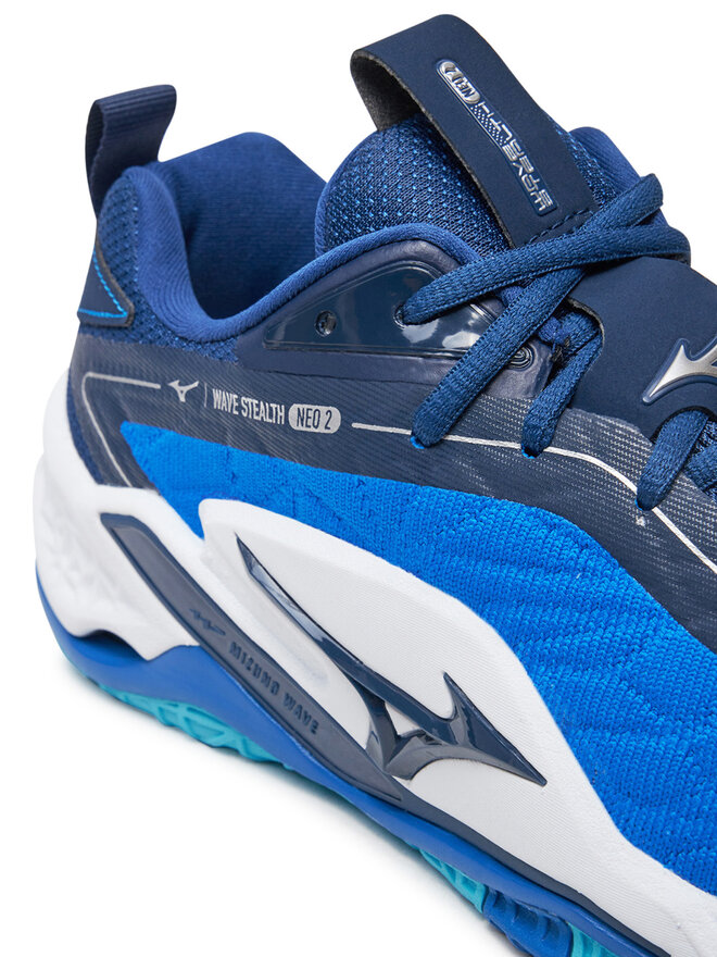 Hallenschuhe Mizuno Wave Stealth Neo 2 X1GA2400 Blau | eschuhe.de