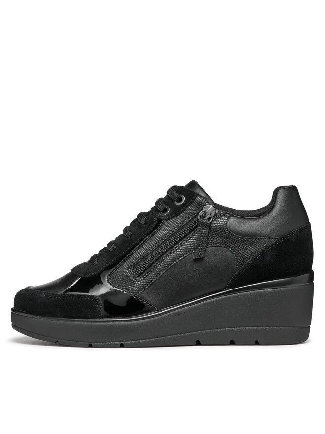 Sneakers Geox D Ilde D36RAC 05422 C9999 Schwarz | de.eschuhe.ch