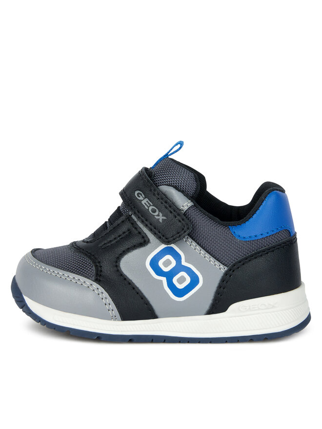 Sneakers Geox B Rishon Boy B360RA 054FU C0043 Schwarz | eschuhe.de