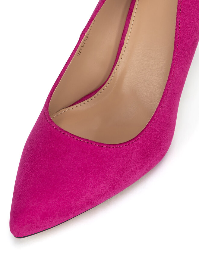 Pantofi cu toc subțire DeeZee WYL3660-7 Roz | epantofi.ro