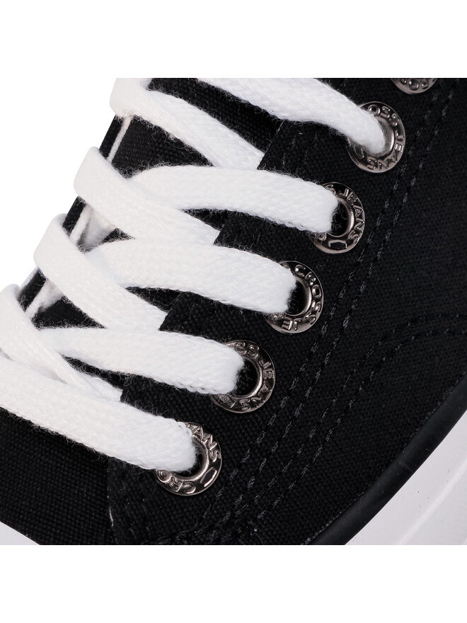 Sneakers aus Stoff Cross Jeans FF2R4011C Schwarz | eschuhe.de
