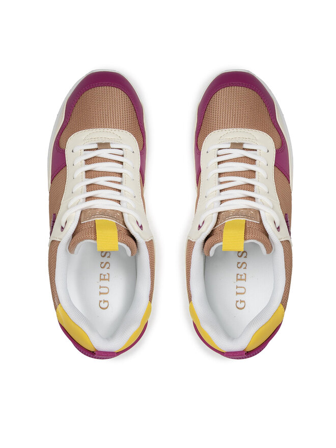 Sneakers Guess Metz2 FL6MZ2 ELE12 Beige | eschuhe.de