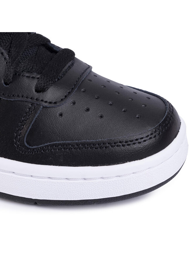 Sneakersy Nike Court Borough Mid 2 (GS) CD7782 010 Czarny | eobuwie.com.pl