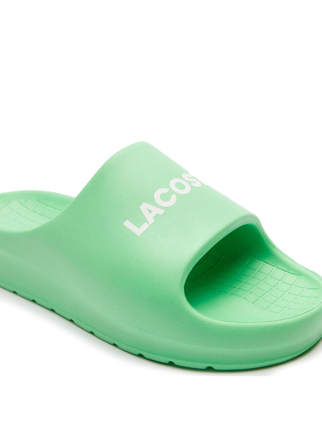 Şlapi Lacoste Branded Serve Slide 2.0 747CMA0015 Verde | epantofi.ro