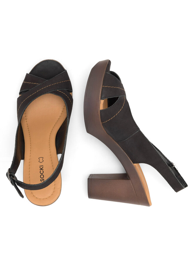 Сандали Lasocki POLTA EST-2025-12 Черен | obuvki.bg